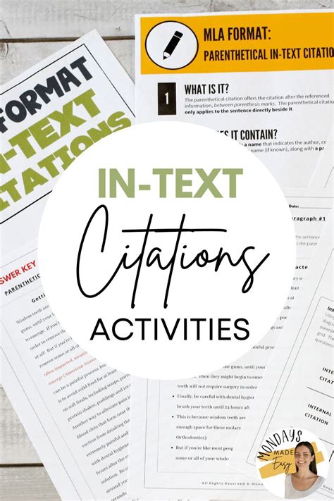 Teaching In Text Citations Paraphrasing And Integrating Quotations Artofit