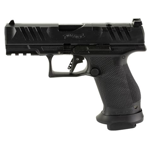 Walther Pdp Pro E Compact 9mm 4 Barrel Polymer Flat Faced Trigger
