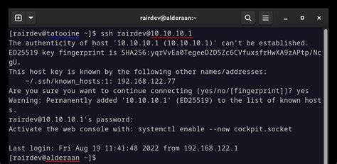 Rair Dev Wireguard Ssh