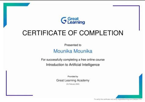 mounika mounika on linkedin introduction to artificial intelligence