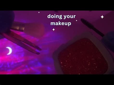ASMR Doing Your Makeup No Talking Layered Sounds
