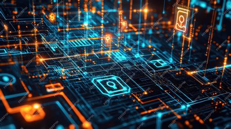 A Cybersecurity And Data Protection Infrastructure Illustrating The Importance Of Security