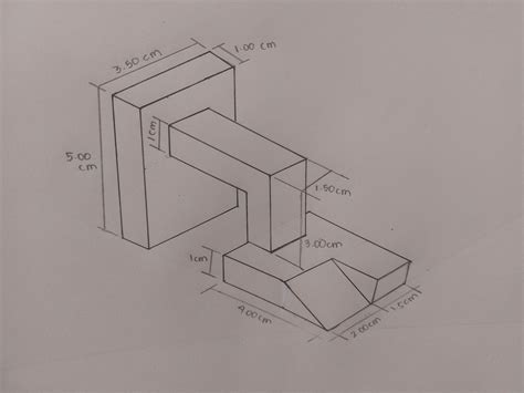 [solved] i have to draw the axonometric projections 120 deg 120