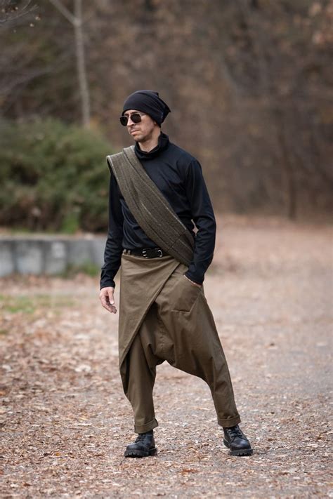 Harem Pants Women Men Unisex Drop Crotch Pants Loose Pants Hippie