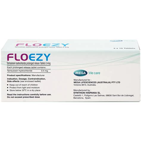 Thuốc Floezy 04mg điều Trị Triệu Chứng Của đường Tiểu Dưới