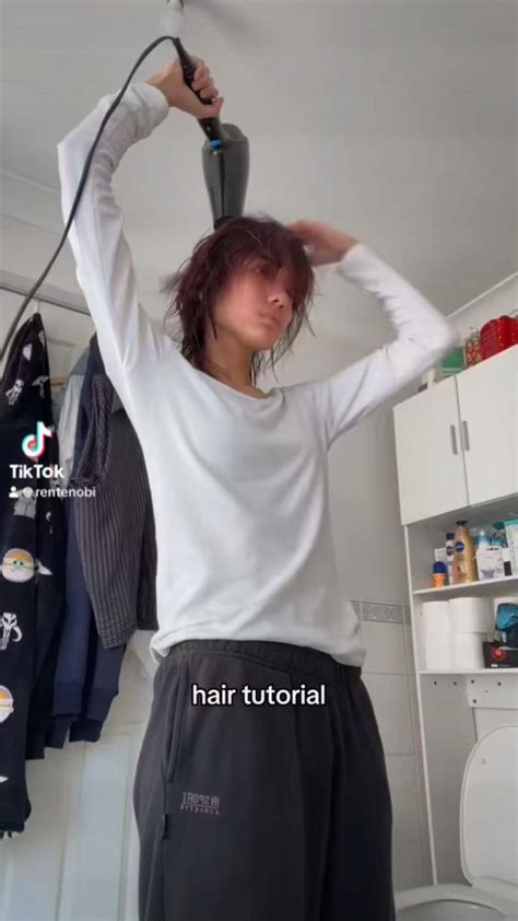 Wolf Cut Shag Cut Hair Tutorial【2024】