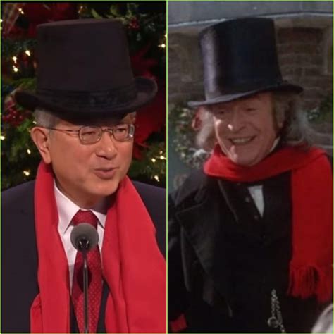 Who Wore It Better Elder Gong As Scrooge Or Michael Caine As Scrooge