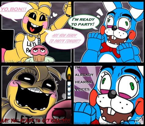 Fnaf Comic Lets Party By The Star Hunter On Deviantart Fnaf