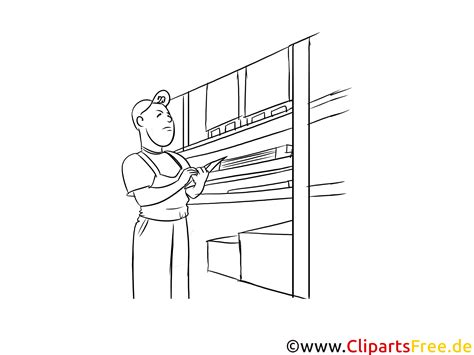Lagerist schwarz weiße Cliparts Bilder Grafiken