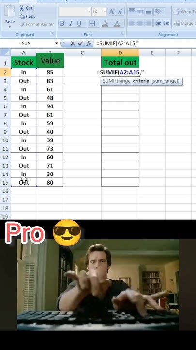 ⚡️ Excel Pro टिप Sumif फ़ॉर्मूला से चुटकियों में टोटल करेंexcel