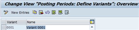 Posting Periods In Sap Fico