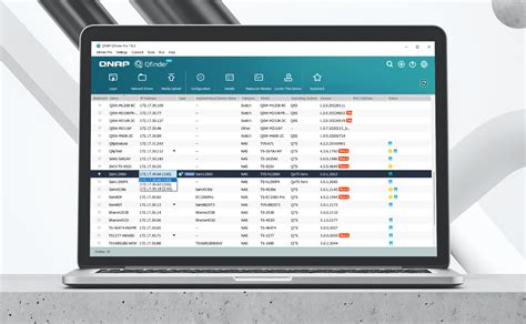 Qfinder Pro Простой поиск доступ и управление сетевыми накопителями