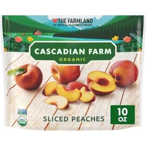 Cascadian Farm Organic Sliced Frozen Peaches 10 Oz Kroger