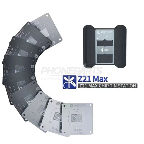 Mijing Z21 Max Cpu Ic Chip Reballing Stencil Station For Iphone A8 A17 Phoneparts