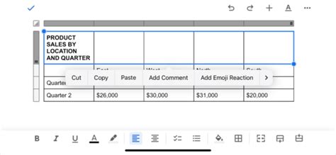 How To Merge Cells In A Google Docs Table