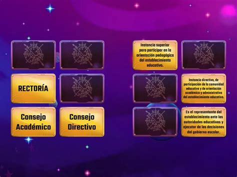 Integrantes Del Gobierno Escolar Matching Pairs