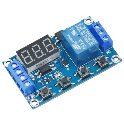 6 30v Relay Module Switch Trigger Time Delay Circuit Timer Cycle