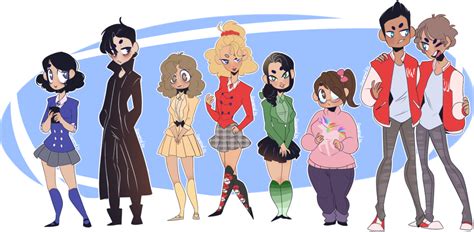 Heathers Cast By Elemental On Deviantart Heathers The Musical Heathers