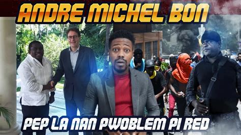 Andre Michel Frape Ankò Ansyen Avoka Pep La Bon Sou pèp La Mò sou moun nan lakou potoprens