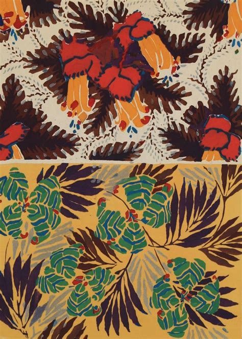 E A Seguy Art Textile Patterns Textile Prints