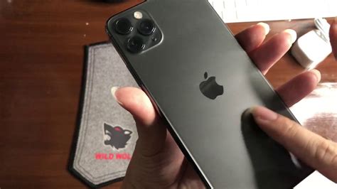 Unboxing IPhone 11 Pro Max Space Gray 256GB HK Set Dual Nano Sim YouTube