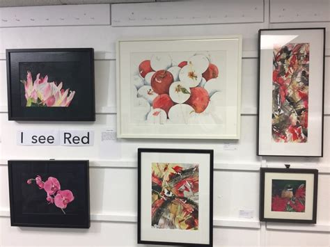 Wall To Wall Art Gallery I See Red Nicole Russell Art Classes And