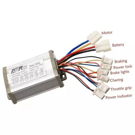 Brush Motor Speed Controller Dc Motor Speed Controller 36v 800w For
