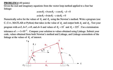 solved problem 4 40 points given the real and imaginary