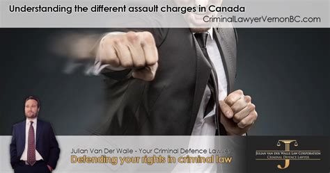 Understanding The Different Assault Charges Julian Van Der Wall