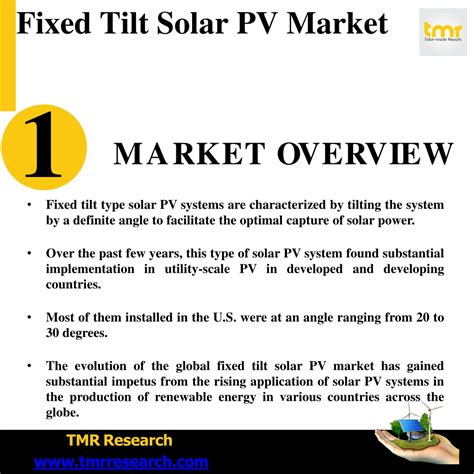 Ppt Fixed Tilt Solar Pv Developments And Challenges Powerpoint