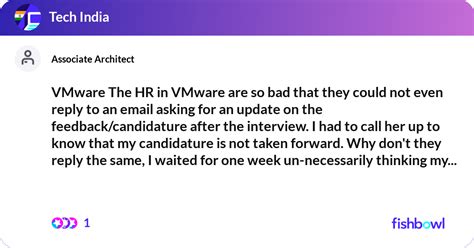 VMware The HR In VMware Are So Bad That They Could Fishbowl