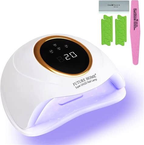Lámpara De Uñas Led Uv Future Home De 120 W Luz Uv Para Uñas Con 63