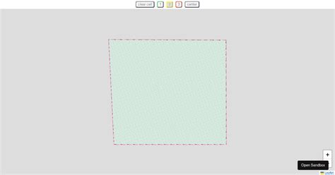 Leaflet Grid Codesandbox