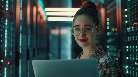 Premium Photo Cloud Computing Server Farm System Administrator