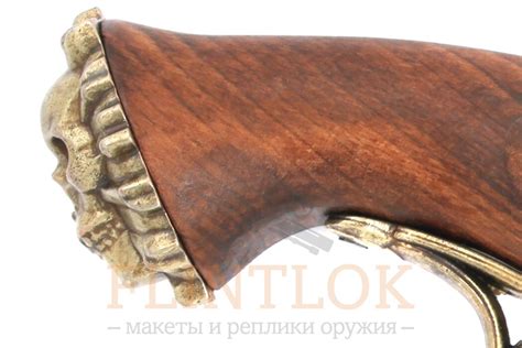 Пистолет кремневый, пиратский, 18 век, латунь: купить сувенирный ...