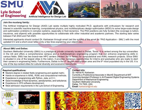 Phd Phdposition Ai Machinelearning Fluiddynmaics Computing