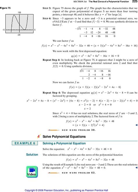 The Real Zeros Of A Polynomial Function Pdf Db Excel