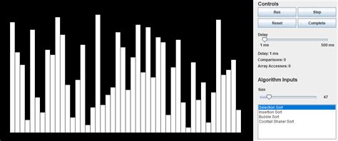 GitHub AbheekP Sorting Algorithm Visuals Demonstrates How Various