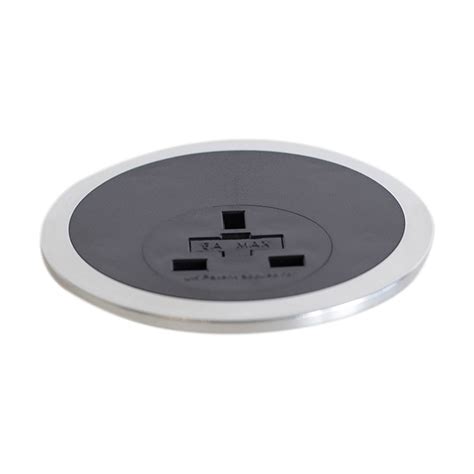 In Desk Power Module 1x Uk Socket Lavoro Design