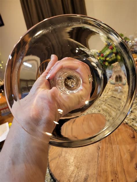 Vintage Stuart Ariel Air Twist Stem Coupe Shaped Clear Crystal Compote Etsy