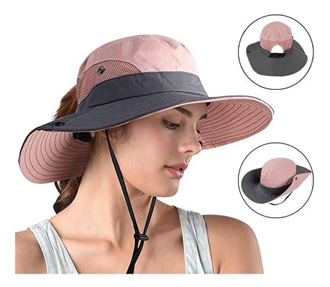 Sombrero De Ala Ancha Con Protección Solar Para Hombres Y Mu Mercado Libre