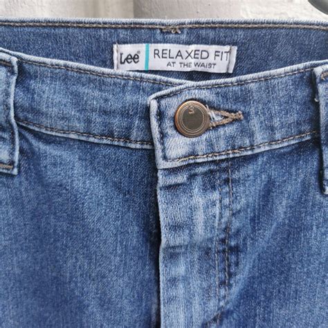 Authentic Lee Relaxed Fit Jeans Womens Fashion Bottoms Jeans On