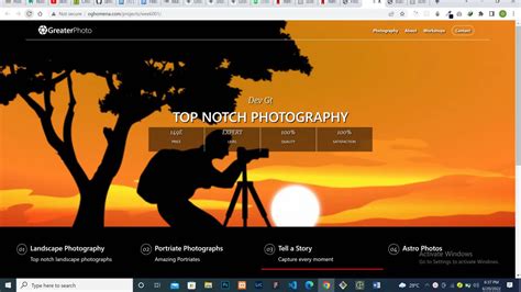 Onojuvwevwo Oghomena On Linkedin Photography Share Landingpage Landingpagedesign Webdeveloper