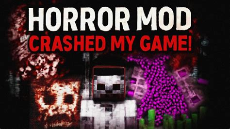 This Is Not Just A Mod Its A Virus Minecraft Horror Crashed My