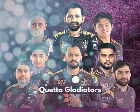 Quetta Gladiators Squad 2023 And Complete Players List Captain Owner