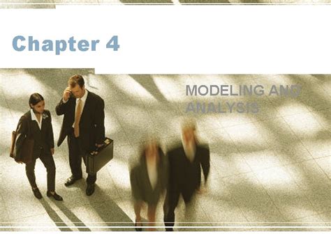 Chapter 4 Modeling And Analysis Model Component Data