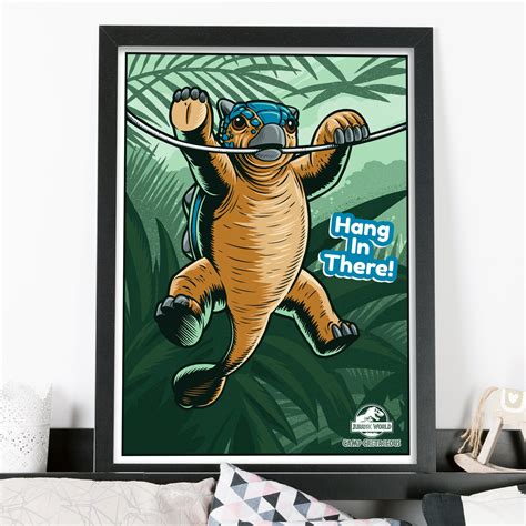 Jurassic World Camp Cretaceous Print Bumpy Ankylosaurus Hang In There
