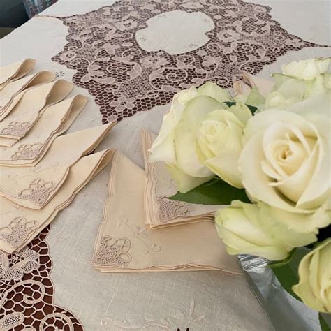 Toalha De Mesa Em Renda De Agulha Preciosa Itália Burano Catawiki