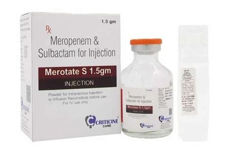Meropenem Gm Sulbactam Mg Injection Gm At Piece In Panchkula