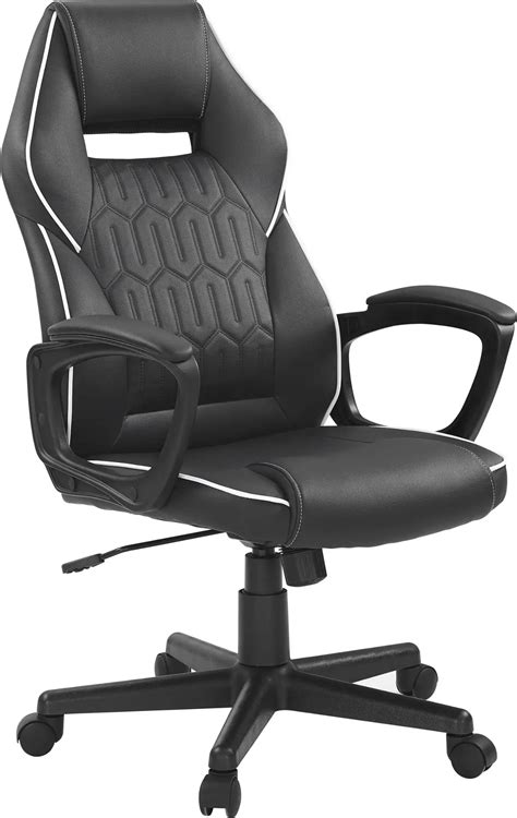 Insignia™ Essential Pc Gaming Chair Black Ns Pcgv30 Open Box Best Buy